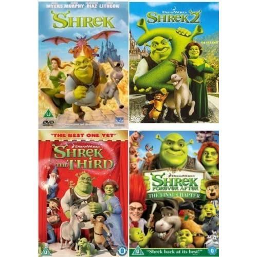The Complete Shrek DVD Collection Shrek / Shrek 2 / Shrek 3 - The Third ...