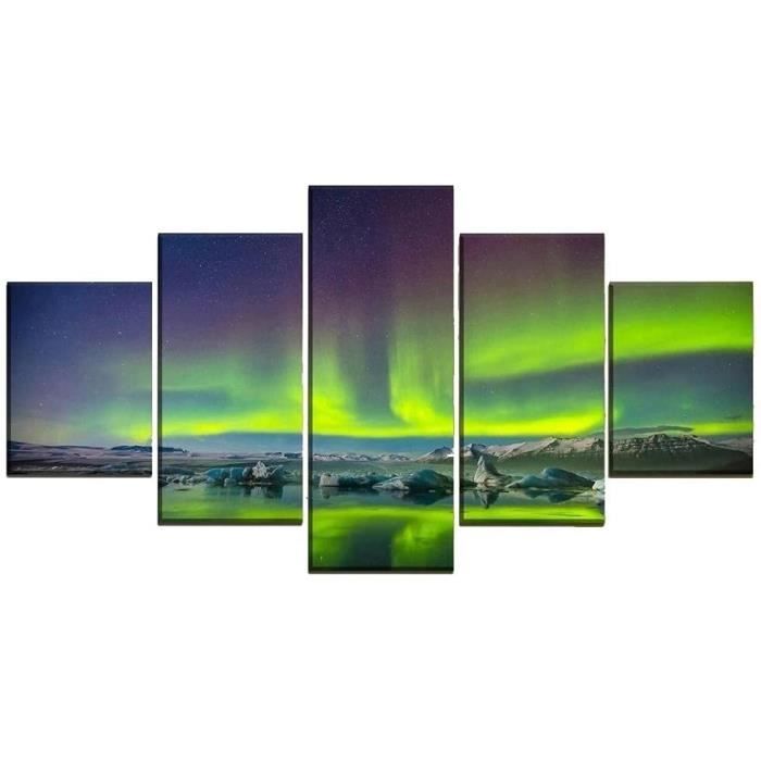 Tableau Multi Panneau 5 Parties Decor Murale Impression sur Toile 5 ...