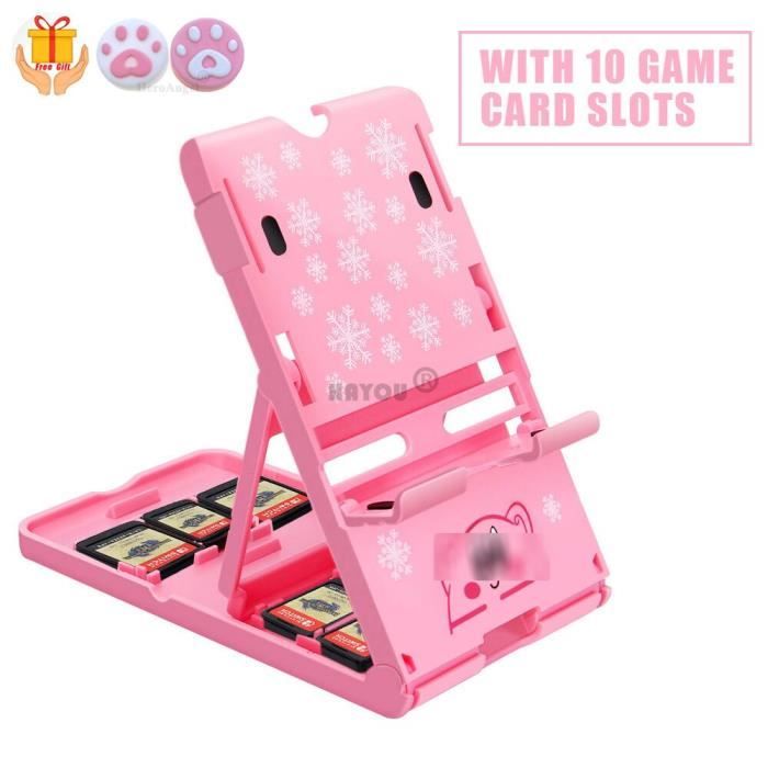 Console,Support réglable pour Nintendo Switch, support Portable avec 10 ...