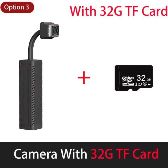 Caméra miniature,Mini caméra de Surveillance WiFi sans fil HD 1080p ...