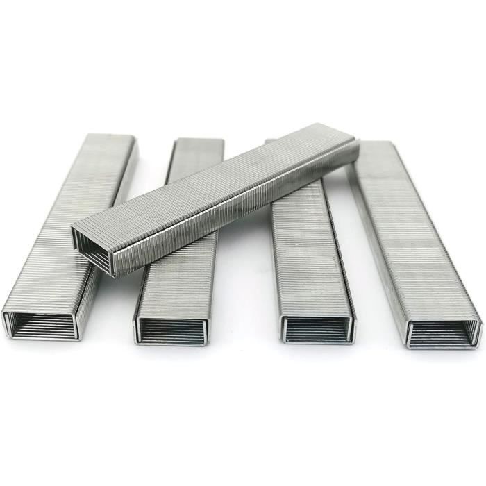 Agrafes, N° 23-6, Paquet De 10 X 1000 Agrafes[u1376] - Cdiscount Bricolage
