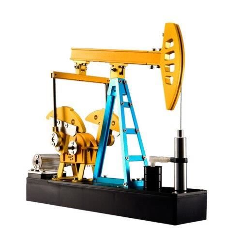 Bricolage unité de pompage modèle champ de pétrole électrique Kowtow ...