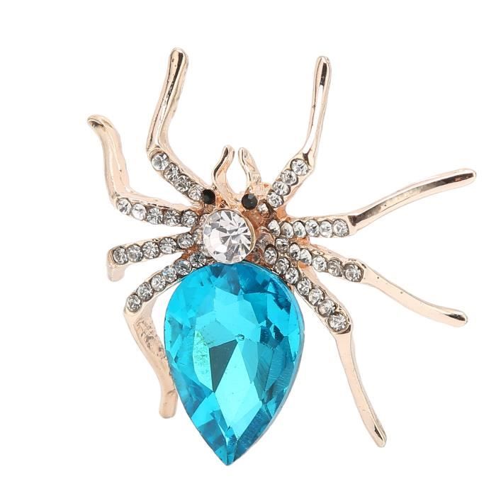 Dilwe broches en faux cristal Faux cristal élégant broches alliage ...