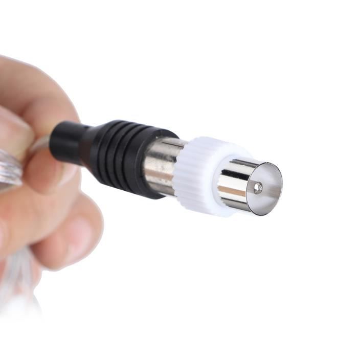 KOA Antenne Radio FM de 2 mètres Câble d'antenne radio FM universel ANT ...