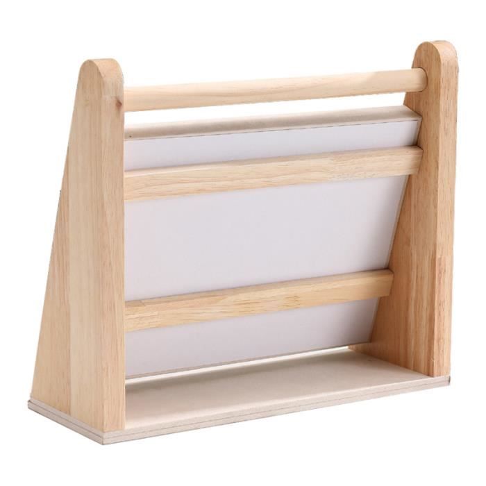 1pc Process Bijoux Afficher rack Ear goujons Porte-bague Bague à bois ...