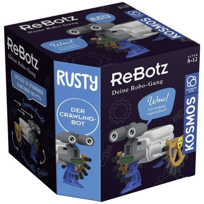 Kit robot ReBotz - KOSMOS - Rusty der Crawling-Bot - Plastique - 8 ans ...
