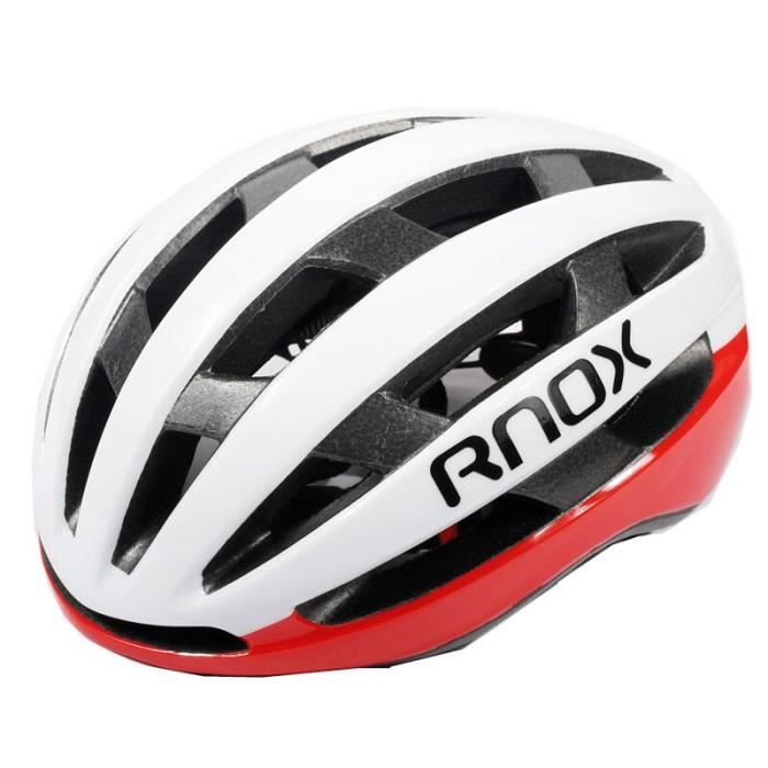 Casque de vélo VTT rouge pour homme - Taille 54~60cm - Mousse EPS et ...