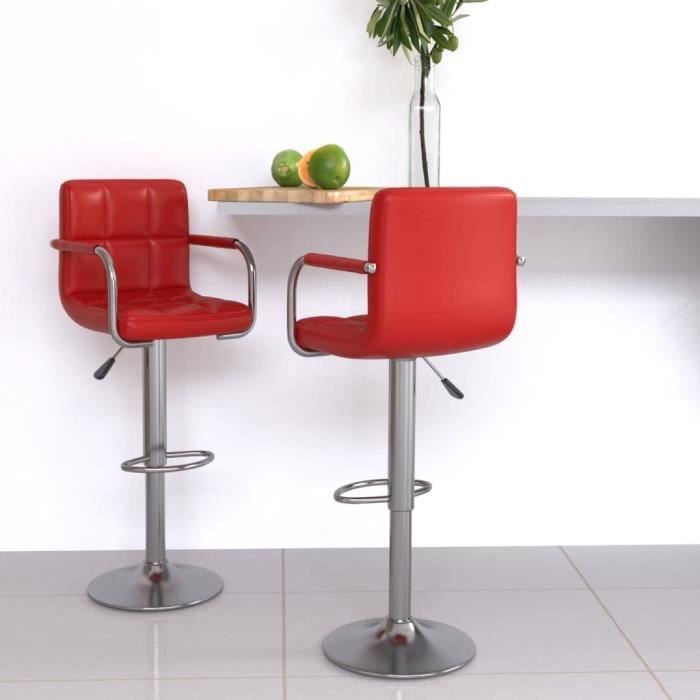 CHM® Lot de 2 Tabourets de bar Avec design intemporel - MODERNE ...