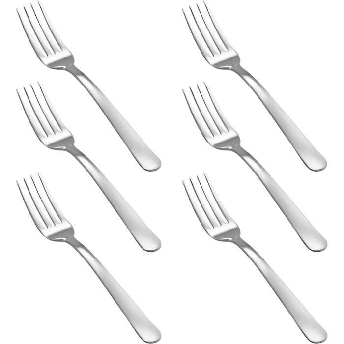 Fourchettes De Table Acier Inoxydable Lot Fourchette Lavable Au Lave ...