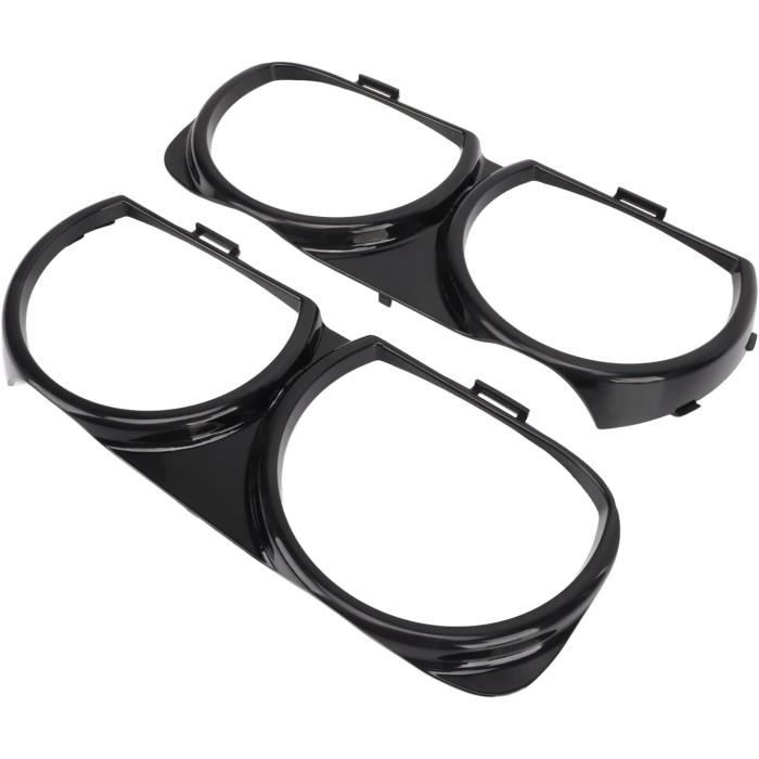 Garniture De Lunette De Phare Avant, 2 Pièces De Garniture De Lunette ...