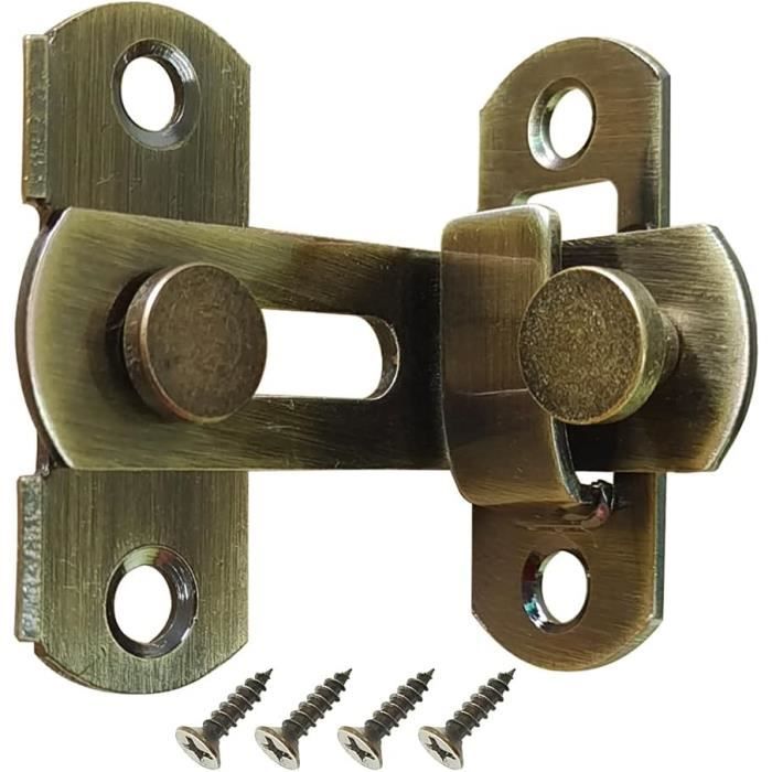 Serrure De Porte De Grange Loquet De Porte À Angle Droit À 90 Degrés Serrures Et Loquets De ...