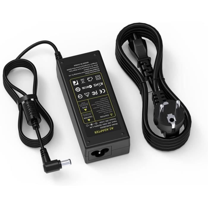 19V 2.1A 2.53A Alimentation Chargeur pour LG 19" 20" 22" 23" 24" 27" LG ...