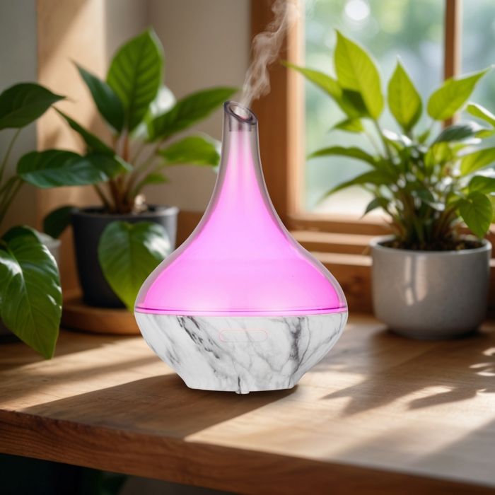 Zen'Arôme Diffuseur Ultrasonique Hestia – Diffusion Huile Essentielle à Froid - Diffuseur ...