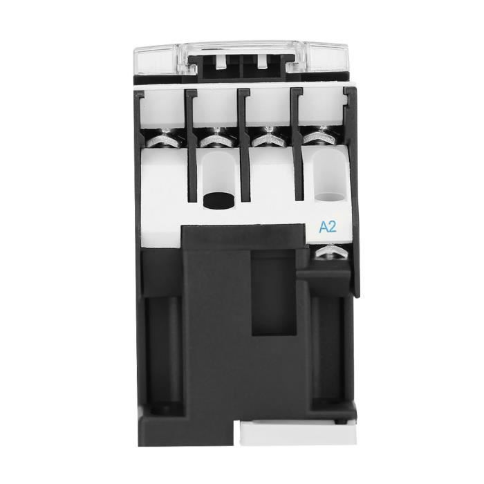 HURRISE Contacteur électrique CJX2-1201 Contacteur AC à montage sur rail Contacteur AC ...