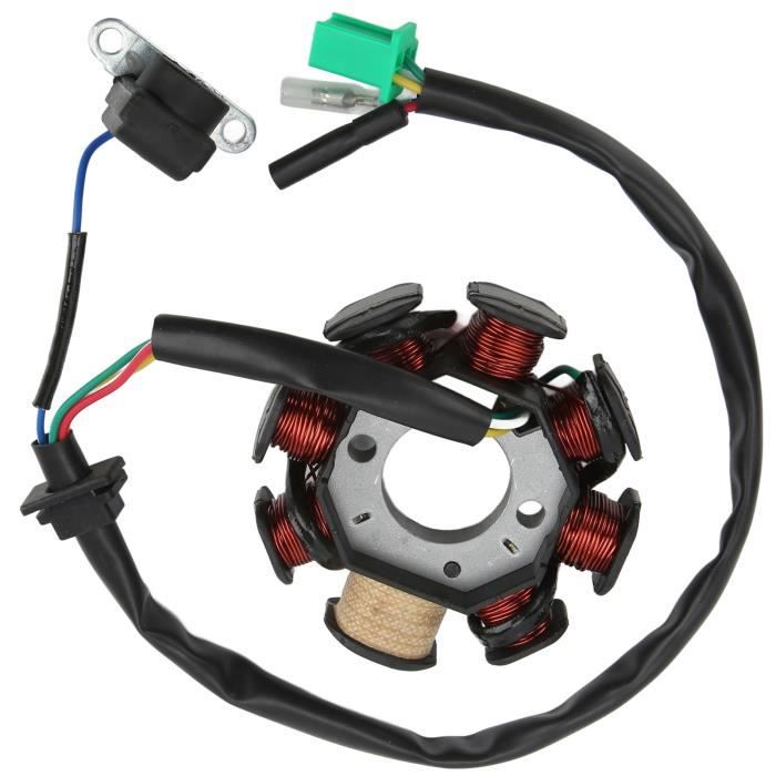 Générateur de stator magnétique 8 pôles 8 bobines pour scooter chinois ...