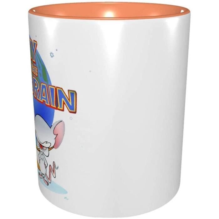 KEROTA Pinky and The Brain Color Mug Tasse en porcelaine Tasse 330 ml ...