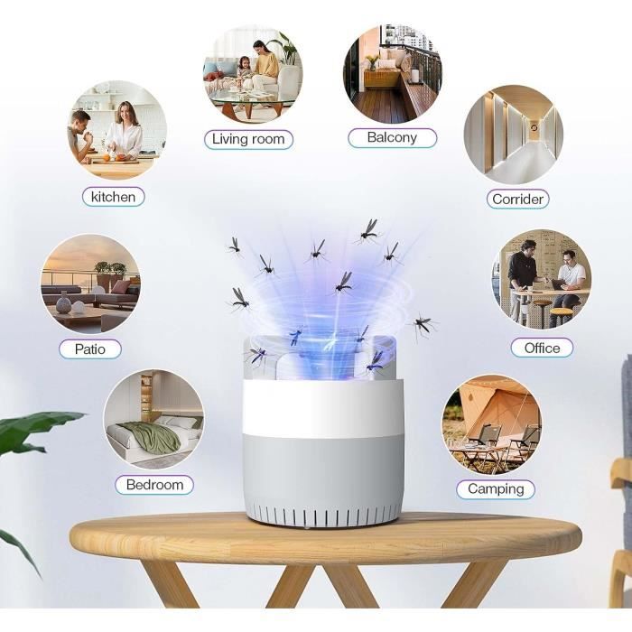 Attrape-Mouche, Lampe Anti Moustique, Usb Attrape-Mouche Mosquito ...