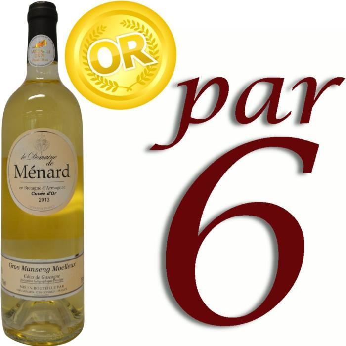 Domaine de Ménard 2013 Gascogne - Vin blanc du Sud Ouest - La cave ...