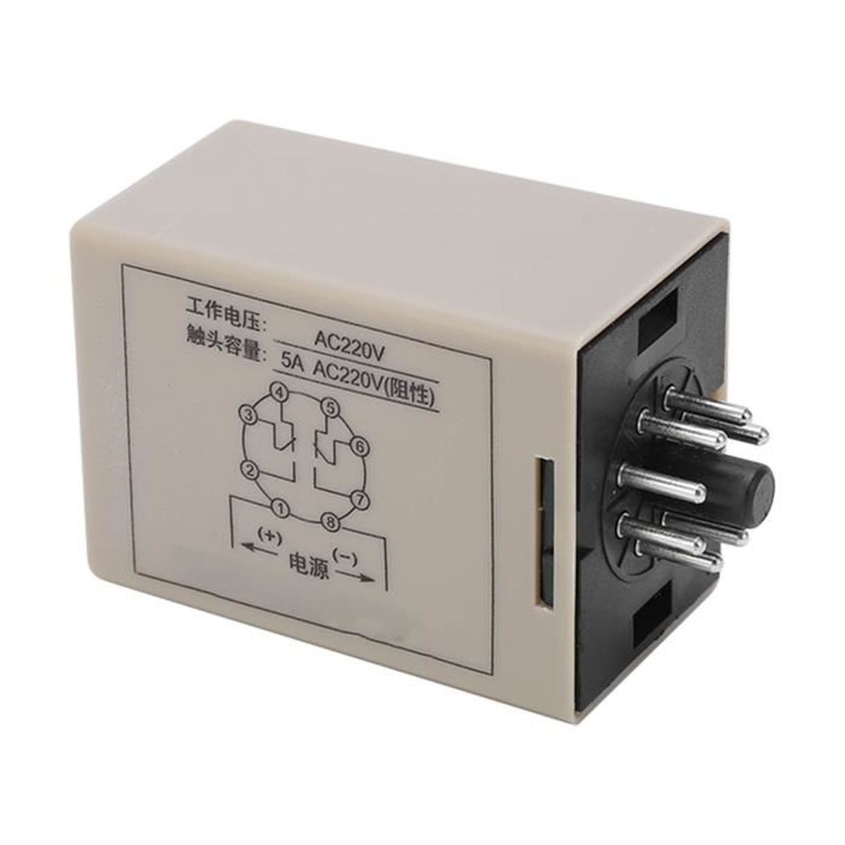 Akozon Relais de clignotant Minuterie de temporisation de relais ...