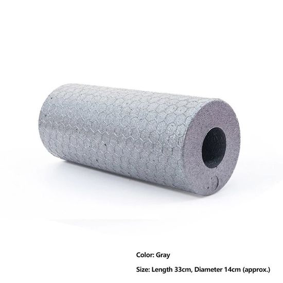 Rouleau en mousse EPP creux pour massage musculaire,colonne de Yoga,axe ...