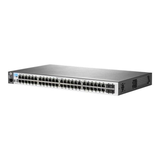 HPE Aruba 2530-48G Commutateur Géré 48 x 10-100-1000 + 4 x Gigabit SFP ...