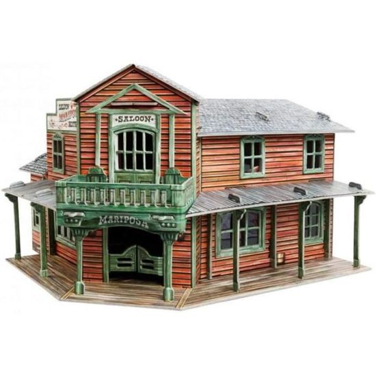 UMBUM Wild West Saloon Jeu de société dans Une boîte,466,Multicolore ...