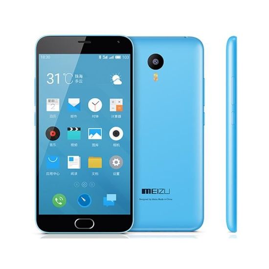 Meizu m2 note 5.5 "4G Smartphone GFF complet Laminage capacitif 1920X1080 FlyMe 4,5 Octa-core 1 ...