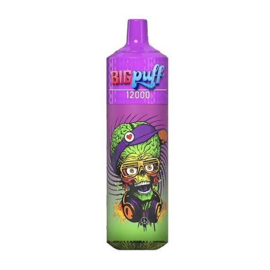 Grape Ice 12000 Puffs - Big Puff | Puff Sans Nicotine | Saveur Raisin ...