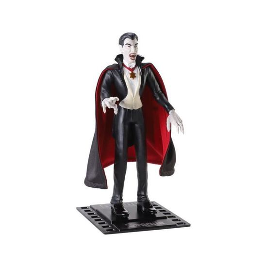 Figurine - NOBLE COLLECTION - Dracula - Flexible Bendyfigs - 19 cm - Noir - Cdiscount Jeux vidéo