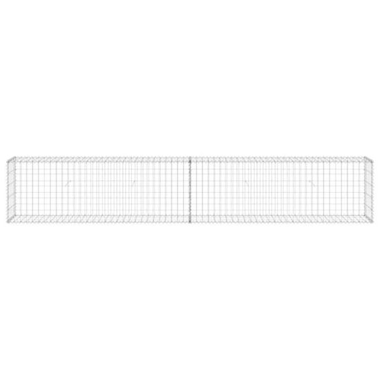 Mur en gabion - VGEBY - Acier galvanisé 300x30x50 cm - Grande capacité ...