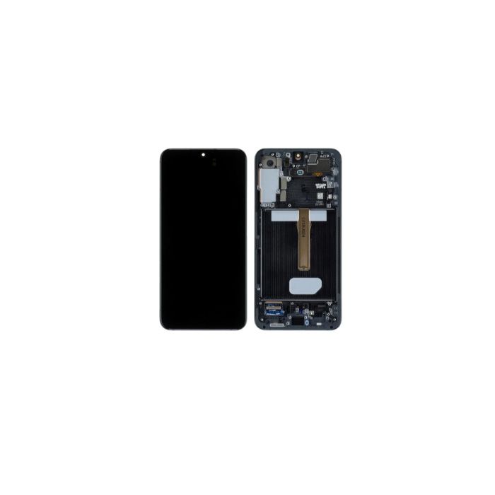 Original Ecran LCD et Vitre Tactile Blanc Avec Chassis pour Samsung Galaxy S22 Plus S906 GH82 ...