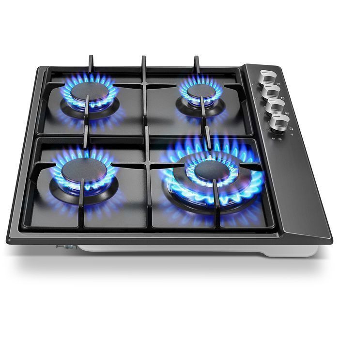 SNDOAS Table de cuisson à gaz 8060W,Plaque de Cuisson à Gaz Avec 4 ...