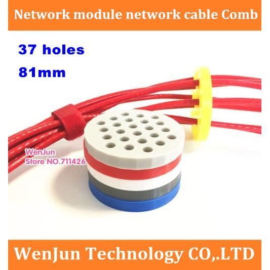 Optique Peigne de câble réseau SFP, outils bien rangés pour salle ...