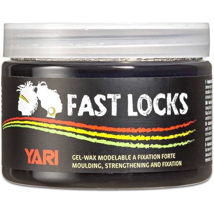 Gel Coiffant - Locks - Noir - Tenue Forte - Sans Parabène - Cheveux ...