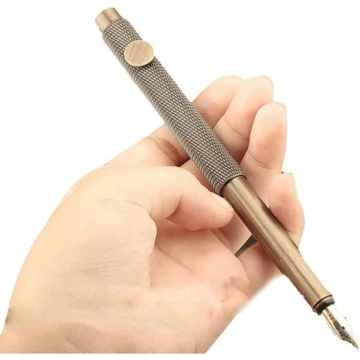 Stylo De Fontaine En Laiton Vintage Portable Stylo Excellent Stylo ...