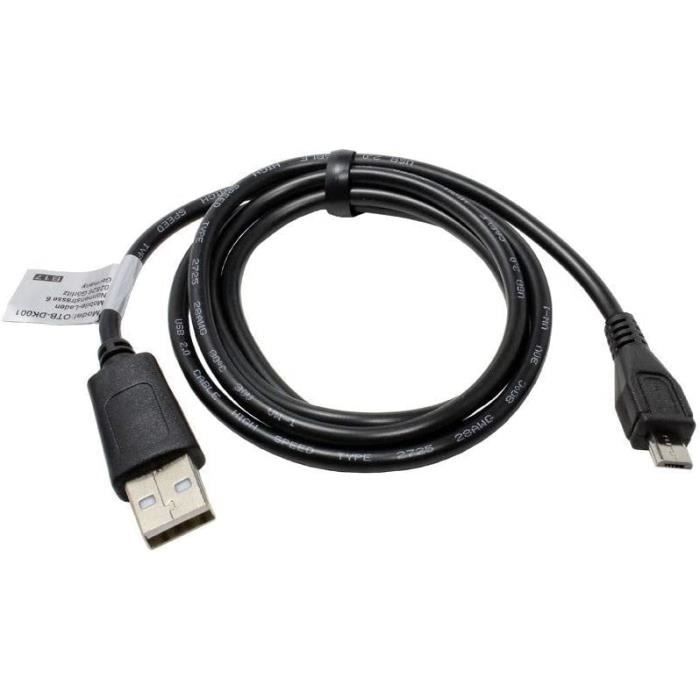 Câble de Transfert de données USB 2.0 Micro pour Alcatel A7, remplace ...
