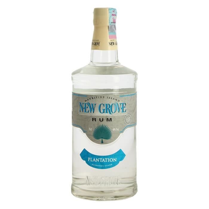 RHUM NEW GROVE BLANC Plantation ile maurice 70 cl - La cave Cdiscount