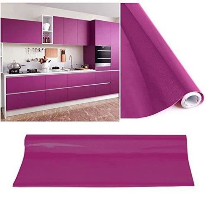 10M x 61CM rouleau Papier peint mur Auto Adhésif PVC étanche papier ...
