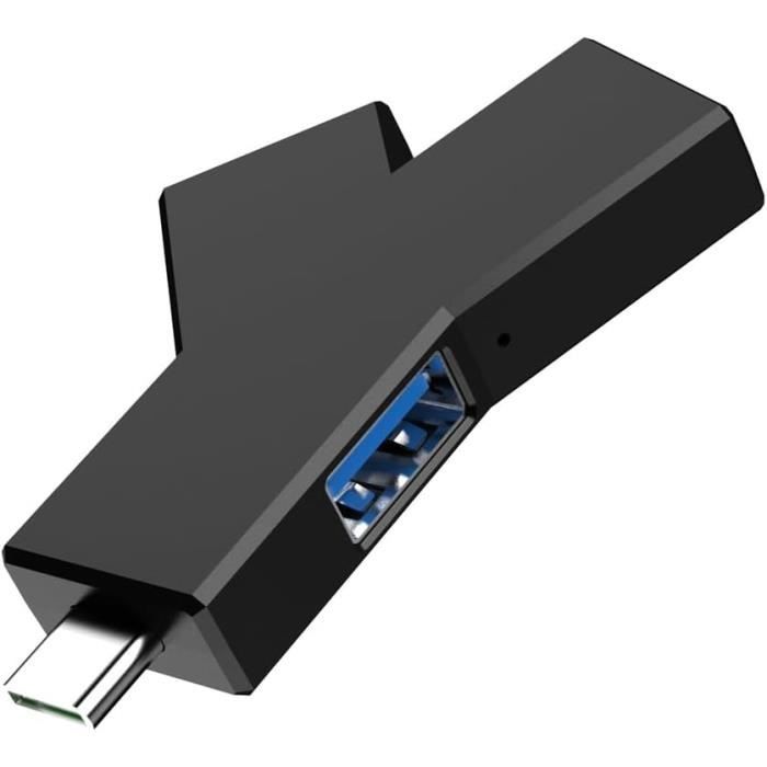Hub Usb C, 3 En 1 Adaptateur Usb C Multiport, 1 Port Usb 3.0 Et 2 Port Usb 2.0, Usb3.0 Transfert ...