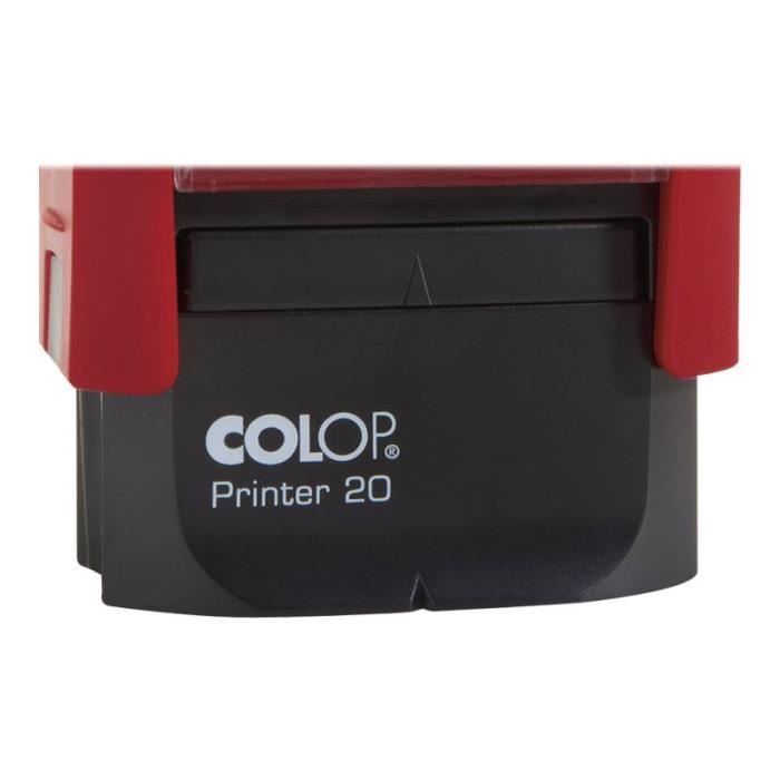 COLOP Printer 20-L Tampon auto-encreur rouge texte fixe COPY 14 x 38 mm ...