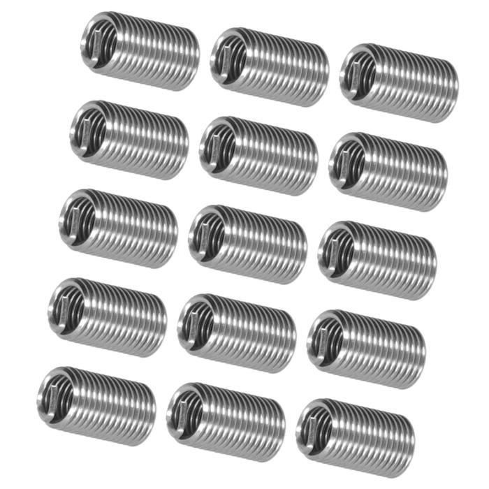 Inserts Fil Filetage Réparation crou Outil Acier Inoxydable M6x1 - FDIT ...
