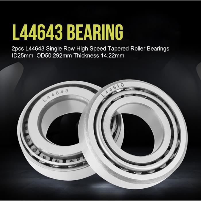 JIE Roulement Conique À Une Rangée Roulement À Rouleaux Coniques ...