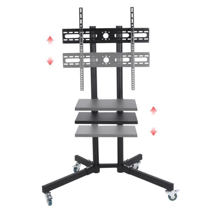 Support TV mobile réglable pour chariot et vidéoprojecteur - FDIT ...
