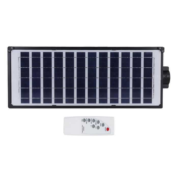 HURRISE Lampadaire Lampe Solaire 351LED Réverbère à Télécommande à ...