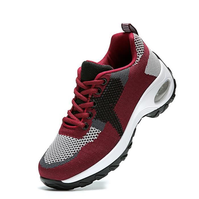 Basket Femme Chaussures Sport Feminine Respirante Chaussure Baskets ...