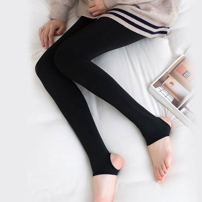 Collants en molleton épaissi magique chaud automne et hiver pour femmes, leggings pouvant être ...