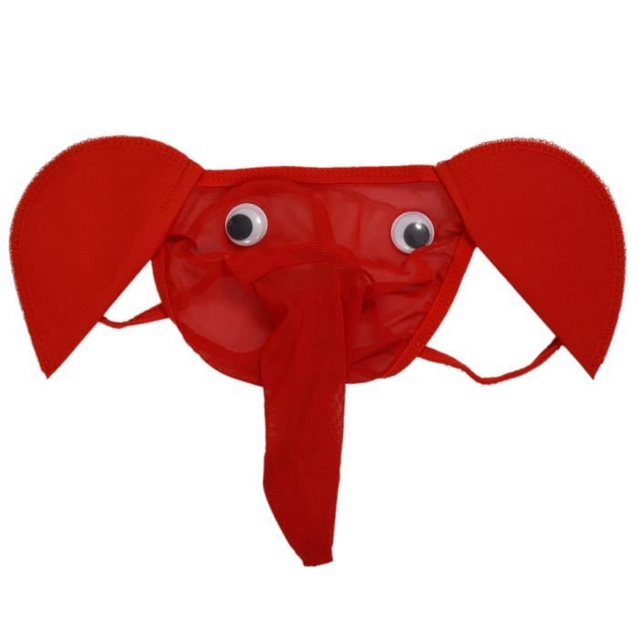 G-string pour les hommes sexy Culotte sexy erotique elephant Sous ...
