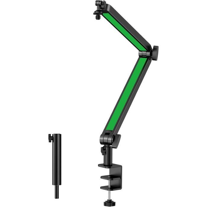Bras De Microphone, Bras Articulé Micro, Perche Micro Gaming Adaptée À ...
