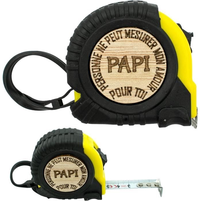 Mètre Ruban Je T'Aime Papi - Cadeau Fête Des Grands Pères Et Fête Des Pères - Cadeau Papi ...