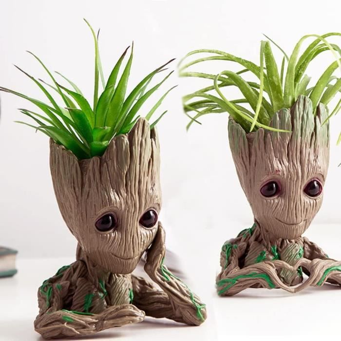 Baby Groot Pot De Fleurs Avec Trou De Drainage, Figurine D'Action ...